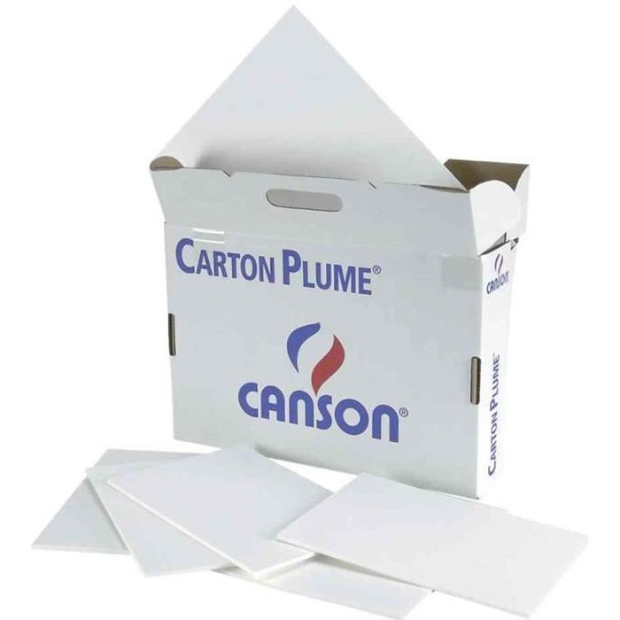Carton plume "Classic" format A4 Blanc 5mm Lot de - Cdiscount Beaux-Arts et Loisirs créatifs