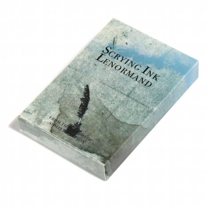 The Scrying Ink Lenormand est un jeu de 36 cartes de poche Tarot et ...