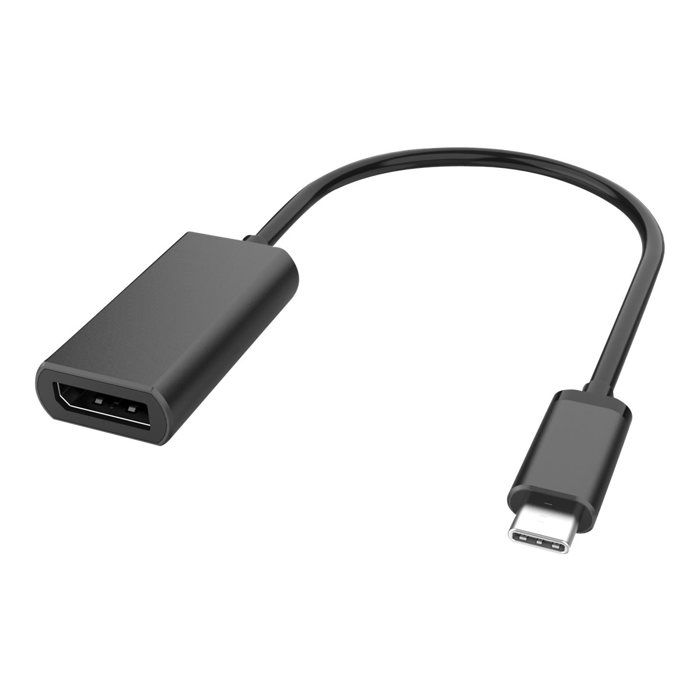 DLH ADAPTATEUR USB-C MALE VERS DISPLAYPORT (DP) FEMELLE - LONGUEUR 21C ...
