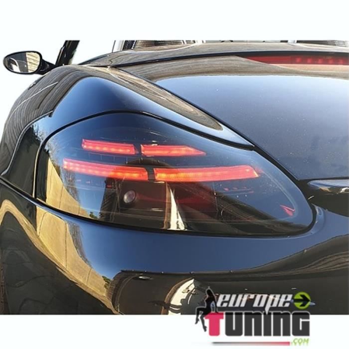 FEUX NOIRS A BANDES LED CELIS ET CLIGNOTANTS DYNAMIQUES PORSCHE BOXSTER ...