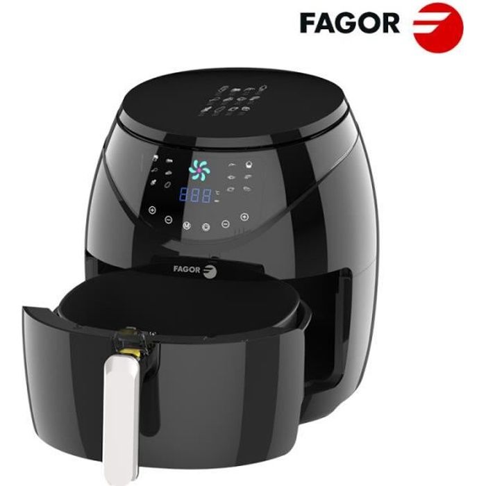 Friteuse à air - FAGOR - Naturfry - 1800W - 5,5L - 12 programmes ...