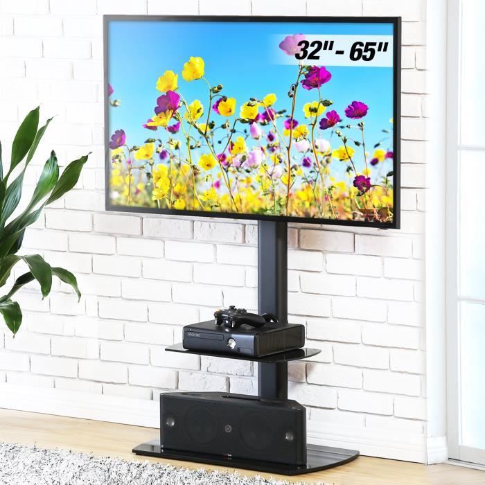 FITUEYES Meuble TV avec Support Télé Pied Suspendu Pivotant pour Plasma ... FITUEYES Meuble TV avec Support Télé Pied Suspendu Pivotant pour Plasma ...