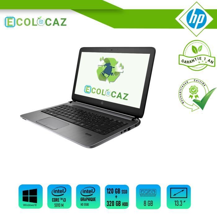 HP PROBOOK 430 G2-Intel Core i3-5010U 2.1Ghz - 8GB RAM -120Go SSD ...