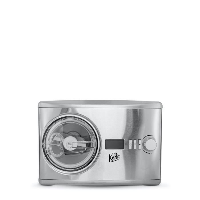 KoRo Machine à crème glacée avec compresseur 150W - KoRo - Cdiscount ...