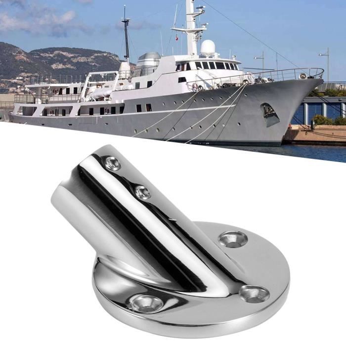 Base de tube rond - PWSHYMI - Poteau de main courante - Acier ...