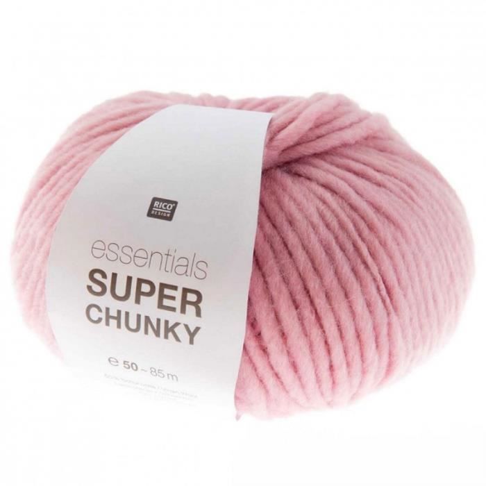 Laine - RICO DESIGN - Essentials Super Chunky - 50g - 50% laine ...