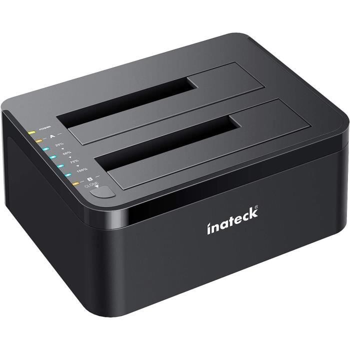 Dock Disque Durs Usb 3.0 Pour Sata De 2,5-3,5" Ssd-Hdd, Compatible Uasp ...