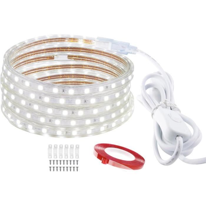 Ruban Led Avec Interrupteur, Bande Led Lumineux, Ip65 Etanche Bandeau ...