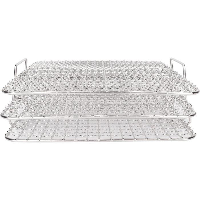 Support De Friteuse À Air, Support De Déshydrateur Multicouche En Acier Inoxydable 304 ...