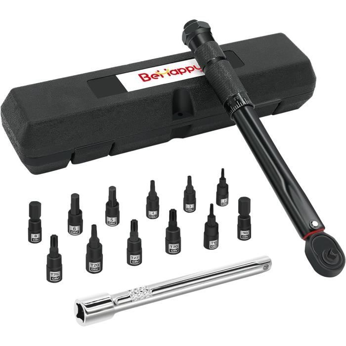 Clé Dynamométrique 1-4", 5-25 Nm, Clé Dynamométrique Pour Vélo Et Moto ...