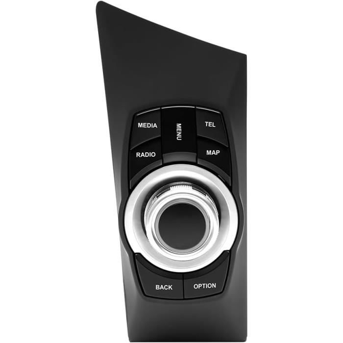 Car Multimedia Control Button Cic Idrive Menu Bouton Clé Pour Bmw Série 1 E87 E88 (Black)[u1715 ...