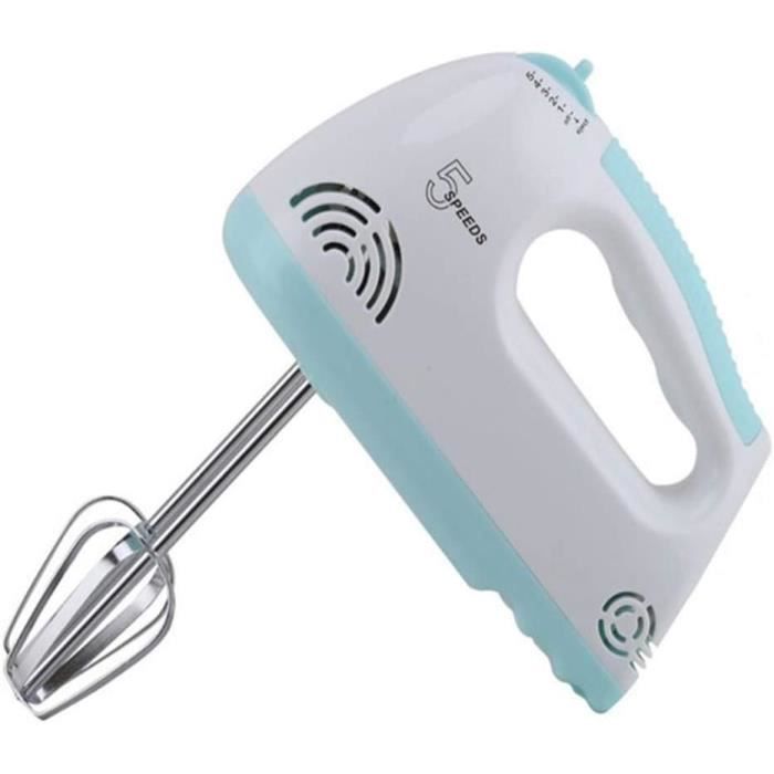 Batteur à main électrique professionnel, batteur à main à 5 vitesses ...