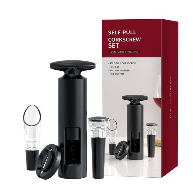 TIRE BOUCHON,Wine Opener Set--Ouvre bouteille manuel, créatif, tire ...
