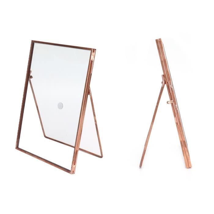 Cadre photo - YOSOO - Pliant - Verre et Cuivre - Design Contemporain ...
