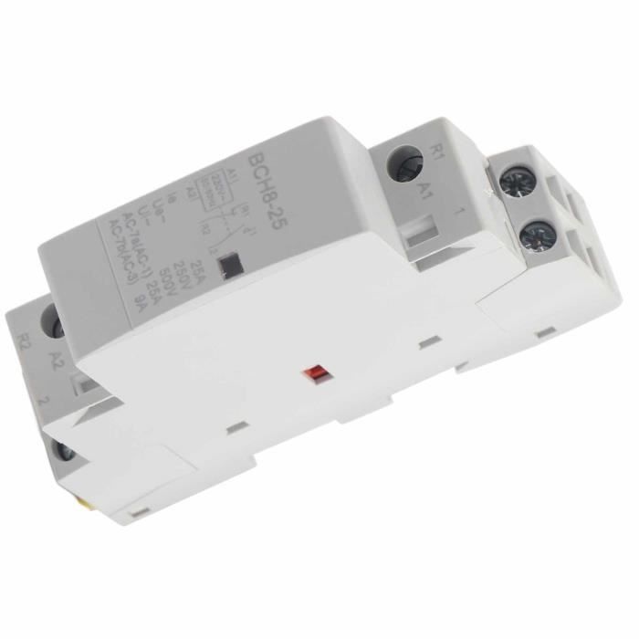 Contacteur Ac Contacteur Sur Rail Din 2P 25A 220V/230V 1No 1Nc, Matériau De Haute Qualité ...