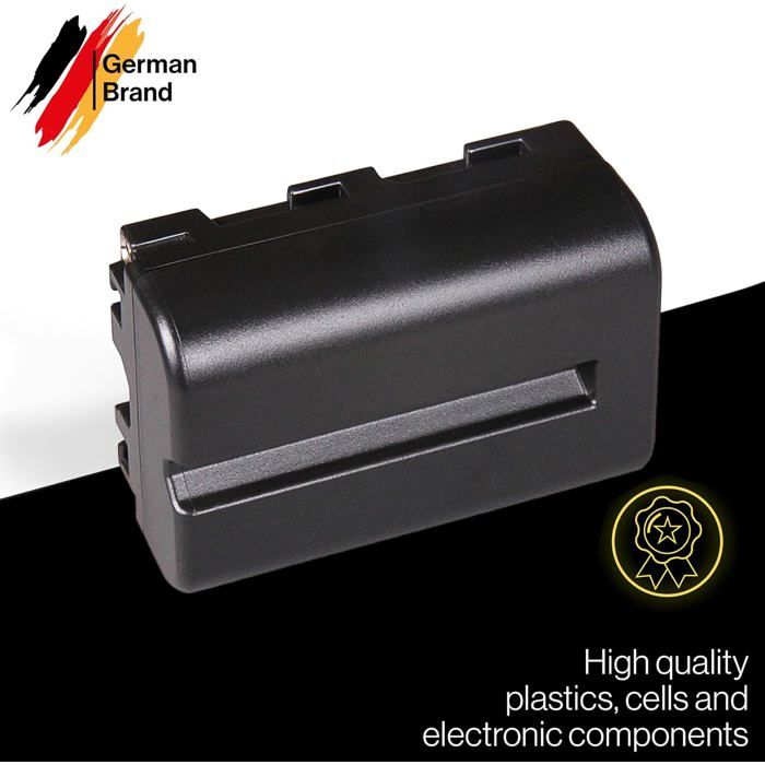 Batterie NP-FM500H Rechange pour Sony NP-FM500 FM500 FM500H 1300mAh Compatible avec Sony Alpha ...