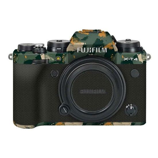 Objectif - flash - zoom,Pour X-T4 Caméra Autocollant De Protection Peau ...