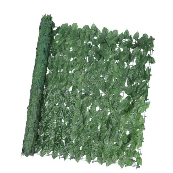 Clôture Artificielle - DILWE - Haie Flexible - 1 x 3 mètres - PVC - Couleurs Vives - Cdiscount ...