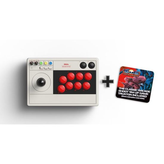 8Bitdo Arcade Stick TRUXTON Steam Bundle (Stick Compatible Switch & PC ...