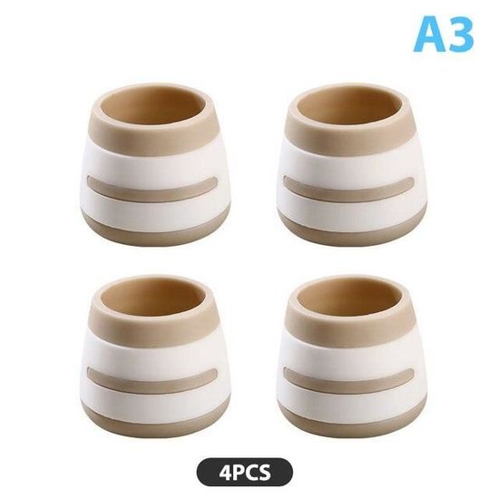 PIED DE MEUBLE,A3--Couvre pieds de Protection de pieds de meubles en ...