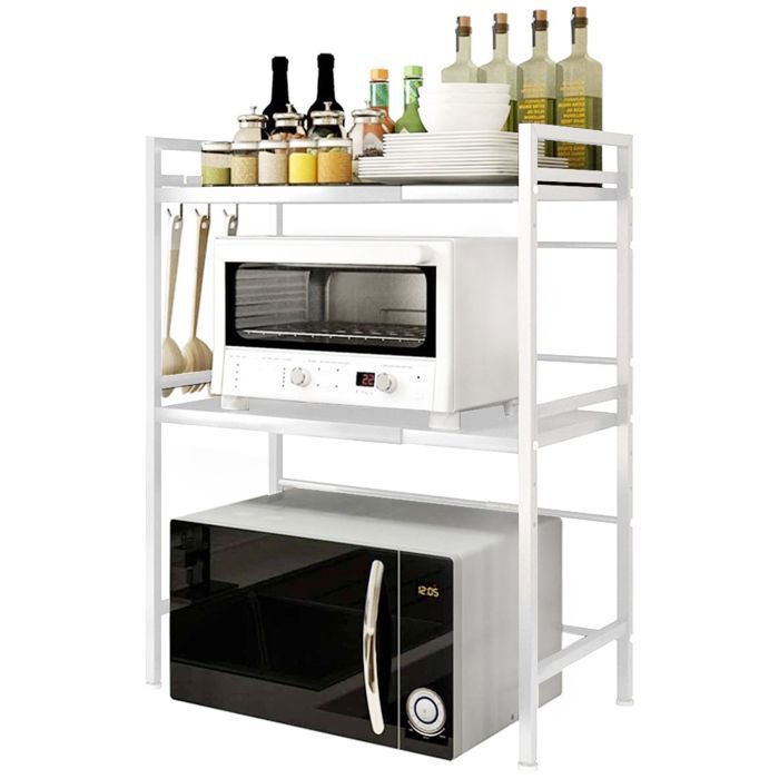 Support de Four à Micro-Ondes Extensible - Étagère Rangement Cuisine à ...