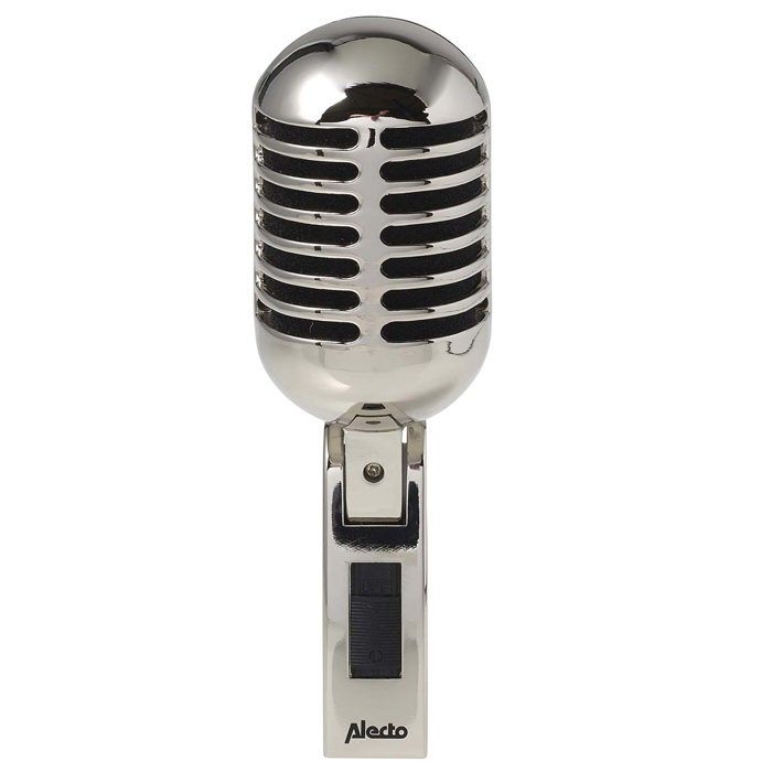 Alecto UDM-60 - Microphone rétreo, chrome - Cdiscount TV Son Photo
