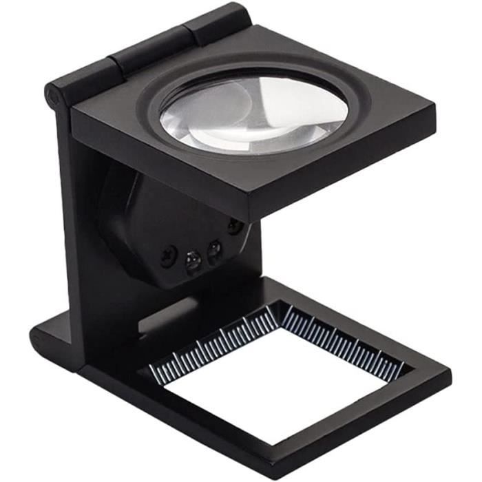 Loupe d'échelle, loupe de Table loupe 10X loupe Tissu Textile ...