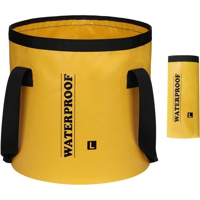 Seau Pliable Grande Capacité Pliant Pliant Seau Extérieur Seau En Pvc ...