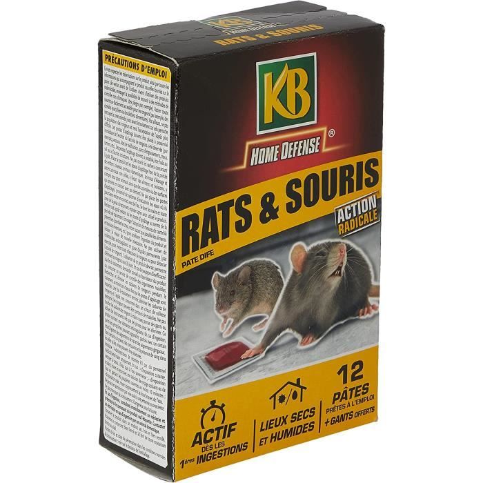 Pates Appat Rats et Souris 120 g A117 - Cdiscount Au quotidien