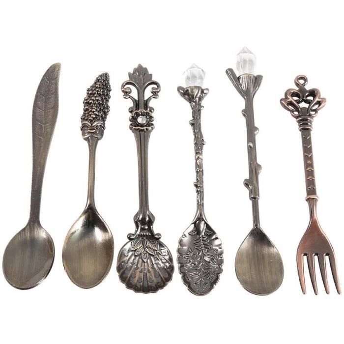 Cuillere de Table Cuillegraveres agrave cafeacute vintage en meacutetal ...