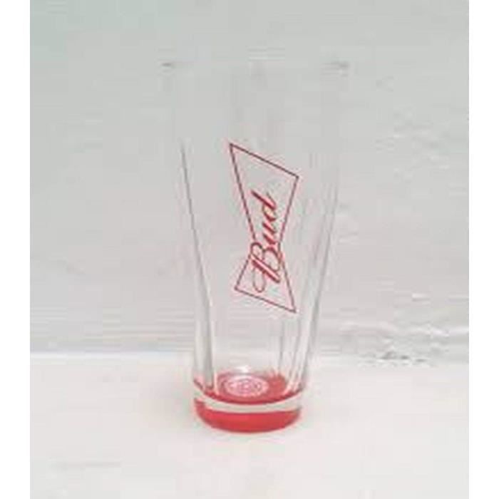 Lots de 6 verre à bière budweiser 50 cl - Cdiscount Maison