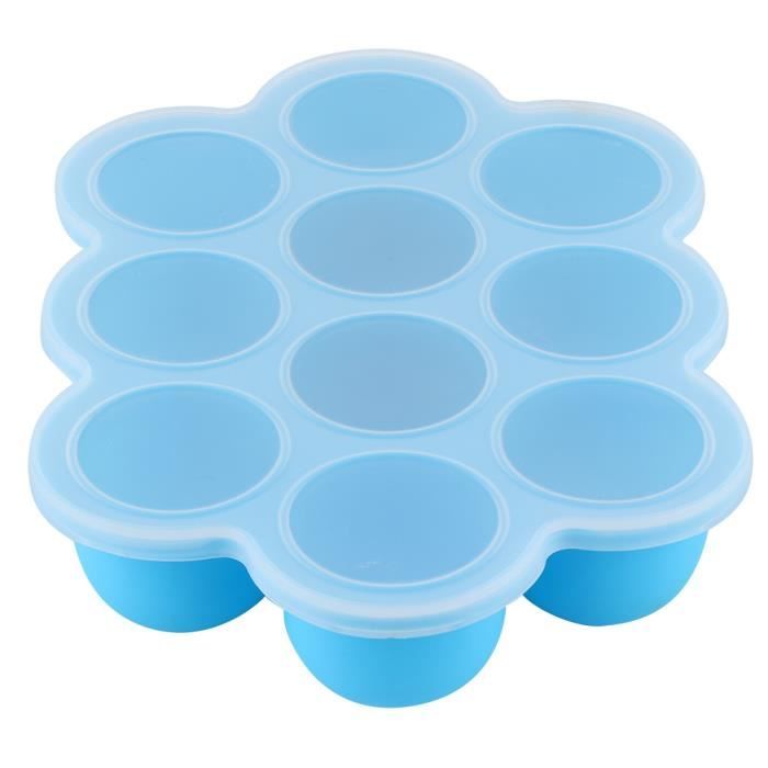 Cikonielf Conteneur de congélation Plateau de congélation en silicone ...