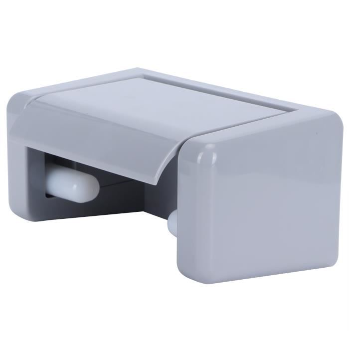 Support de rouleau - Dilwe - Porte-tissus mural - Gris - ABS - 16 ...