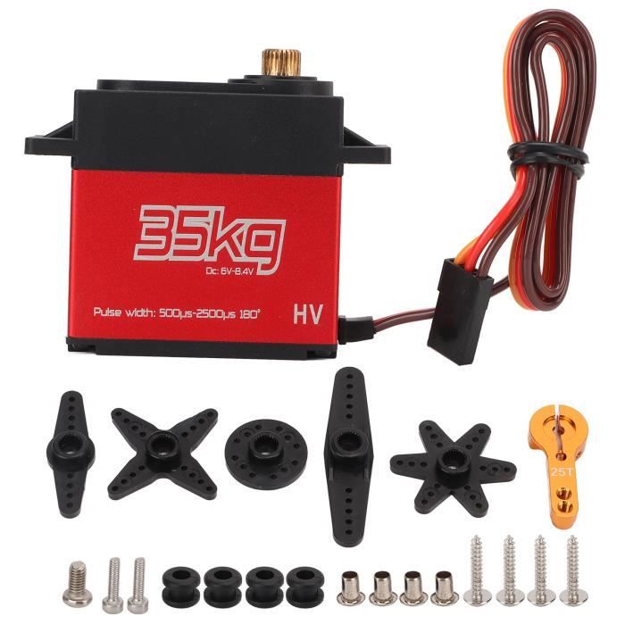 Dilwe servo de direction RC Servo de direction de voiture RC 35KG à ...