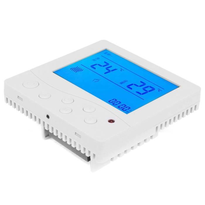 Thermostat Programmable - FDIT - Contrôle de la température - Facile à utiliser - Grand écran ...