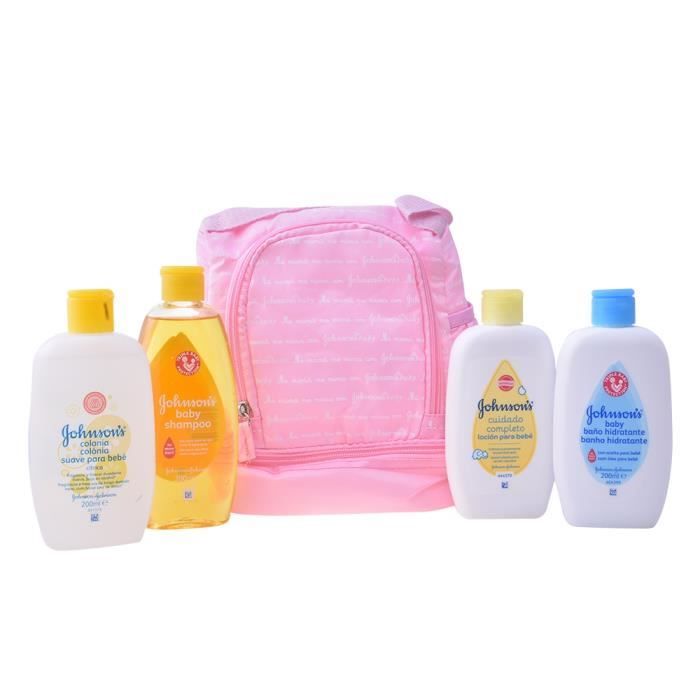 Johnson's - BABY MOCHILA ROSA COFFRET 4 pz - Cdiscount Au quotidien