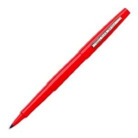 Stylos feutre nylon rouge Papermate Nylon - boite de 12 - pointe ...
