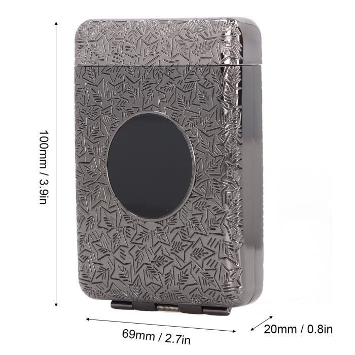 Boite À Cigarettes Rétro En Métal Boite À Cigarettes En Métal Étui À ...