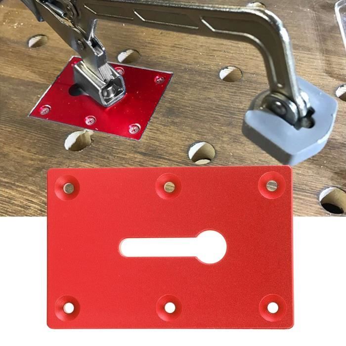 Zerone Plaque montée par pinces Outil de fixation de plaque de fixation ...