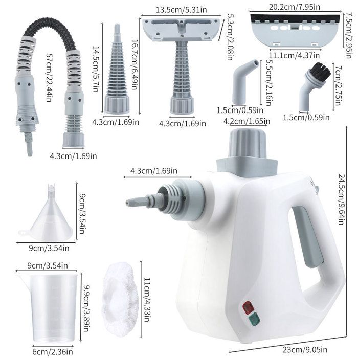 Machine de nettoyage à vapeur multifonctionnelle portative à pression ...