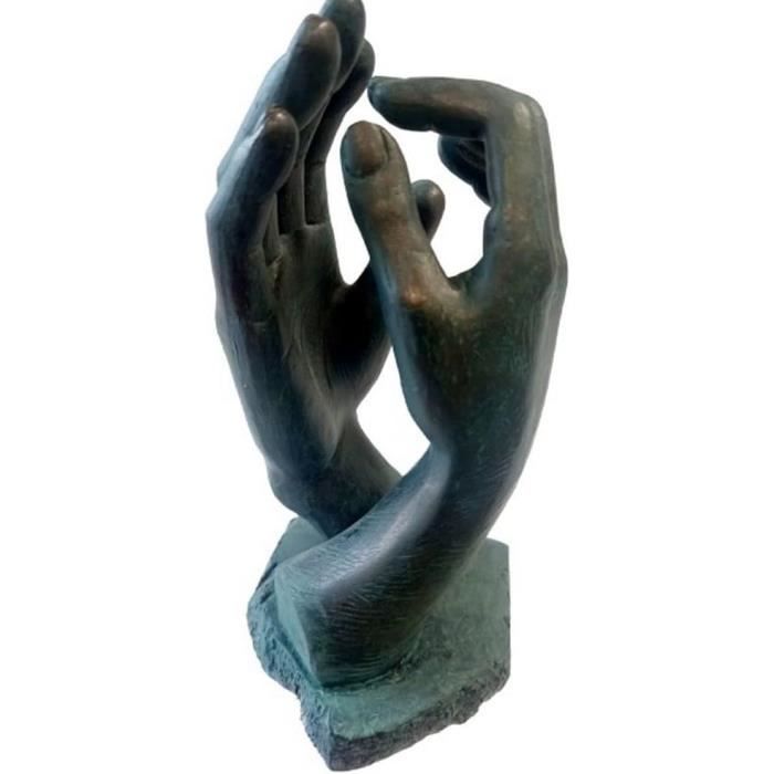 Reproduction Statue La Cathedrale De Rodin (Bronze, 18 Cm)[Z1974 ...