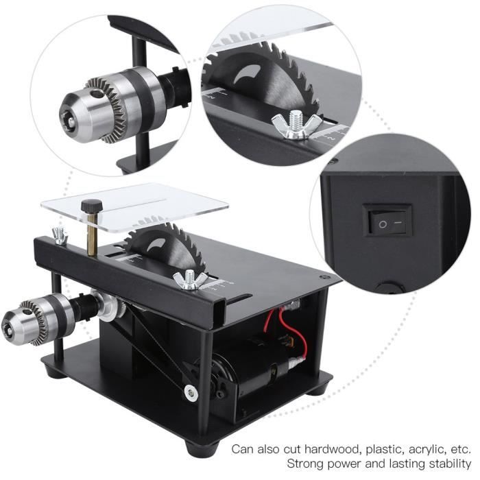 Mini Scie à Table, Profondeur 1000-3000R 35mm Scie Circulaire de Table ...
