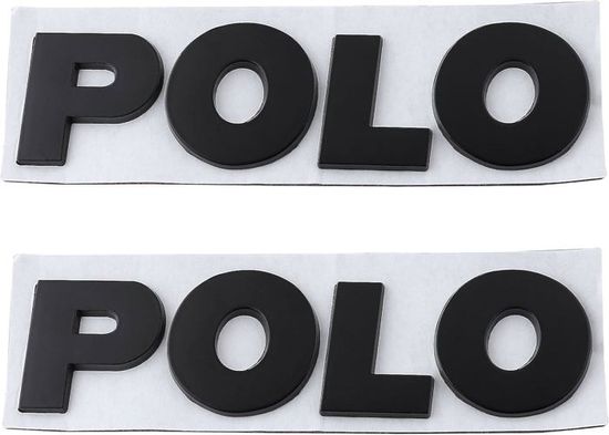 Autocollant logo Polo pour coffre arrière de voiture Noir 1 - Cdiscount ...