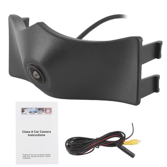 Akozon Caméra avant de voiture Caméra de Vue Avant CCD Embarquée de ...
