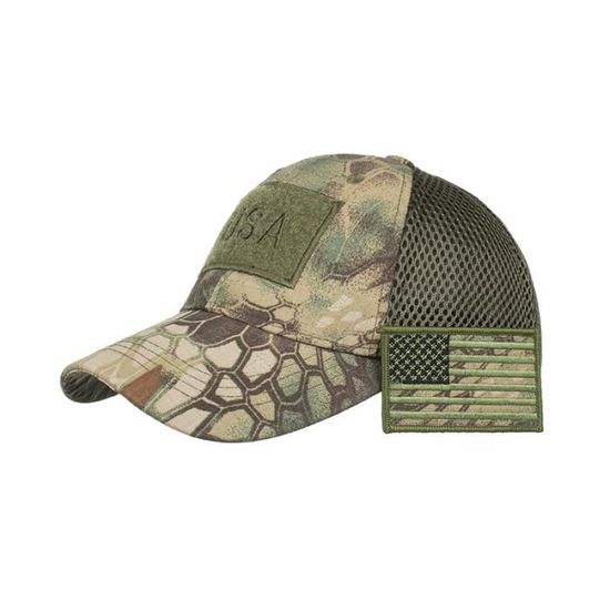 Python Vert - Casquette de Baseball Camouflage tactique pour hommes et ...