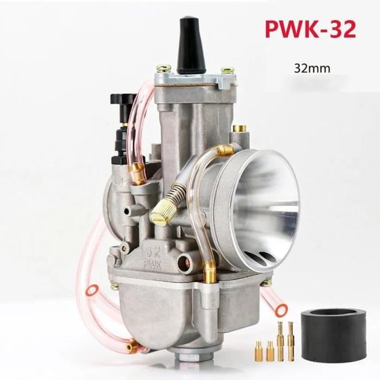 PWK-32 - Carburateur universel Keihin Koso Oko pour moto, PWK, Jet puissant pour moteur de ...
