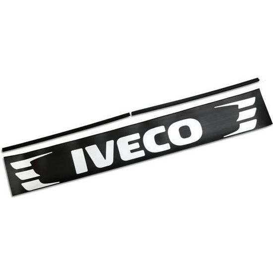 Bavette sous pare-choc 2400 x 380 mm - Bavette arrière IVECO - pour camion et semi-remorque ...