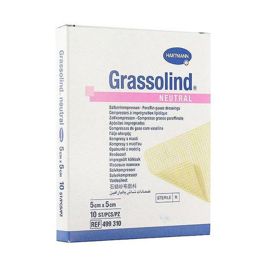 Hartmann Grassolind Neutral Pansement Gras 5 x 5cm 10 unités - Cdiscount Santé - Mieux vivre
