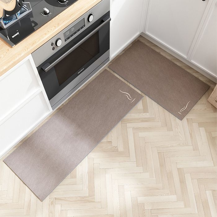 Tapis de sol en PVC non ald,tapis de cuisine simple et moderne,tapis ...