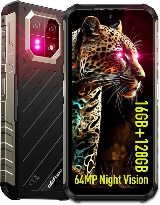 Armor 22 Smartphone Incassable Android 13,16Go+128Go/Sd-512Go 6.58" Fhd+ 120Hz 64Mp+64Mp ...